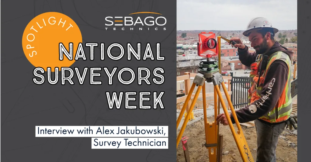 National Surveyors Week Spotlight | Alex Jakubowski | Survey Technician ...